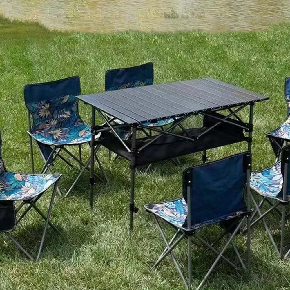 Outdoor-Folding-Long-Table-Outdoor-Camping-Barbecue-Stalls-Multi ...