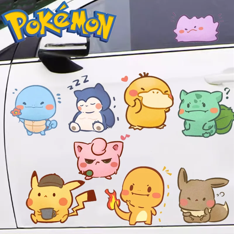 Generic Pokemon Cute Emoji Sticker Pikachu Charmander Bulbasaur ...