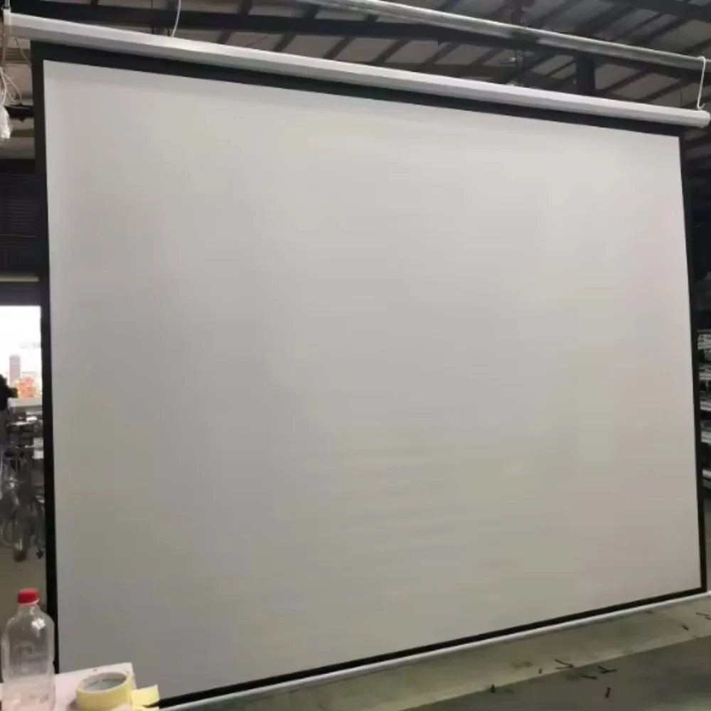 Motorized Projector Screen 150 Inch 180inch 200 Inch 300 Inch Wall Home ...
