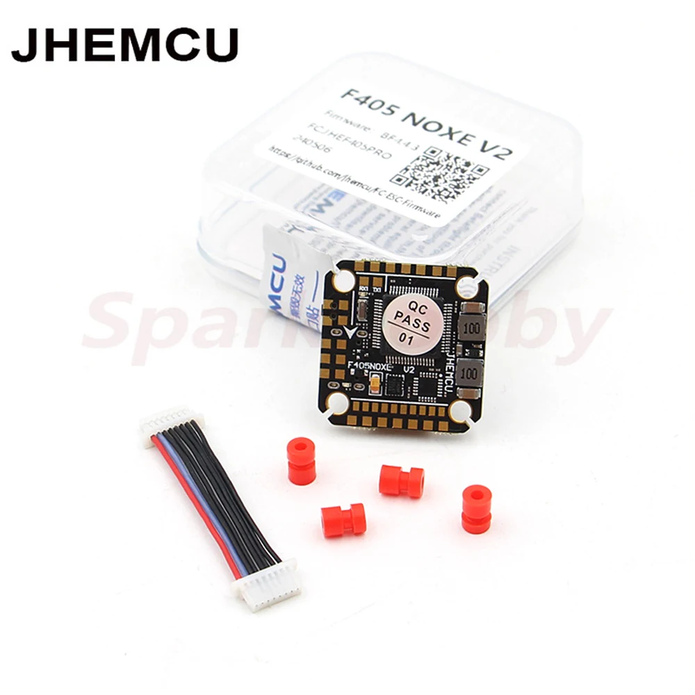 JHEMCUU-F405-NOXE-V2-Flight-Controller-3-6S-LIPO-Baro-OSD-16MB-BlackBox ...