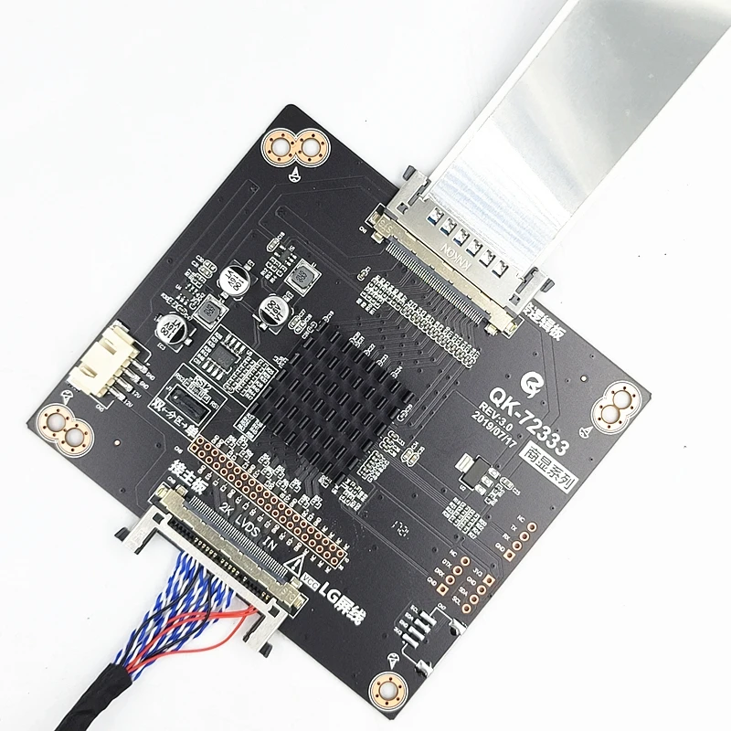 TCON New Qk-72333bh 2K to 4k to 2k Adapter Board QK7233-b VbyOne to ...