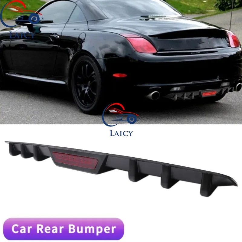 LAICY For L-exus SC430 2002-2010 Car Rear Bumper Diffuser Lip w/ Tail ...