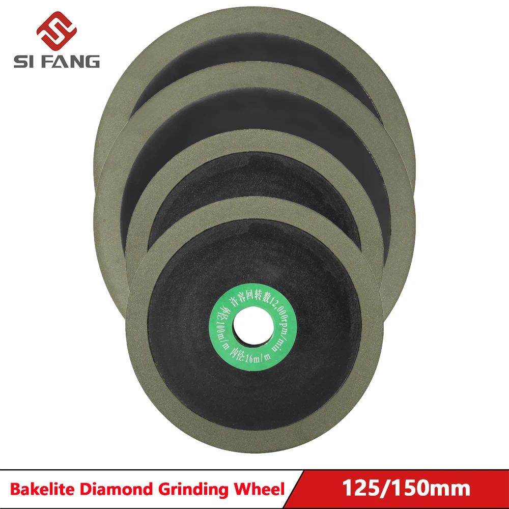 Bakelite-Diamond-Grinding-Wheel-Disc-Circle-125mm-150mm-for-Tungsten ...