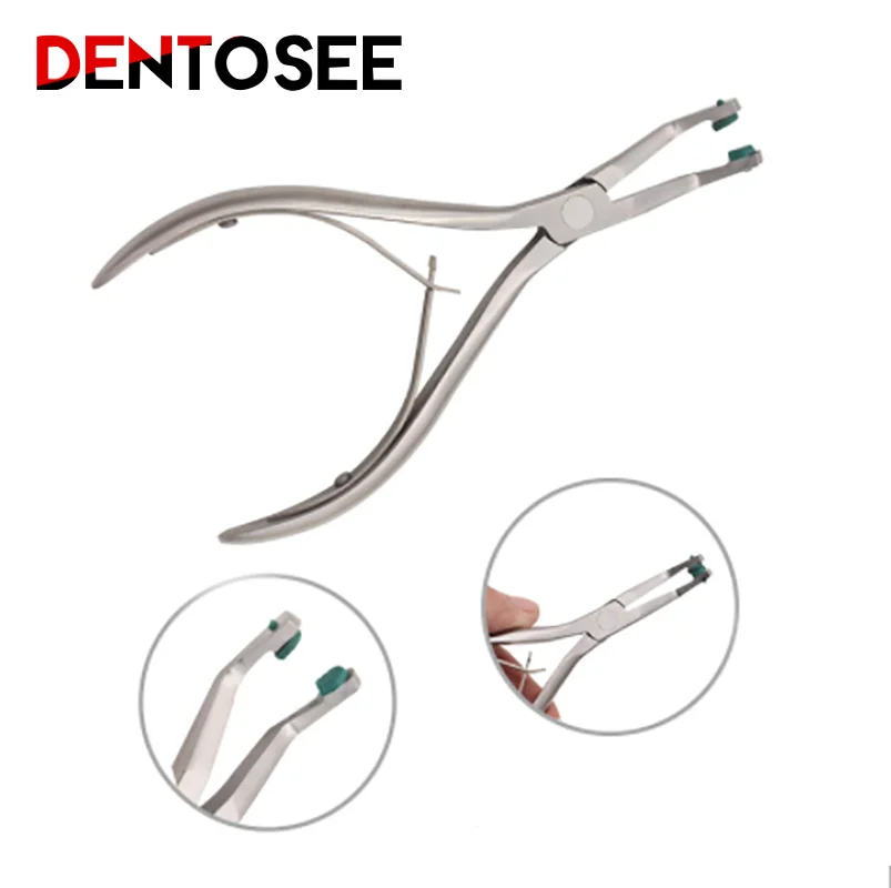 Dental Orthodontic Temporary Teeth Removal Pliers Temporary Tooth Crown ...