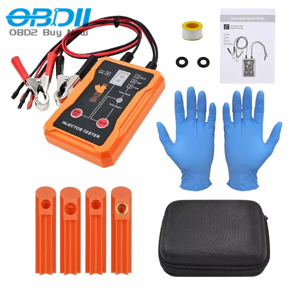 2025 Universal Fuel Injector Tester DIY Cleaner Tool Kit 4 Pulse Modes ...