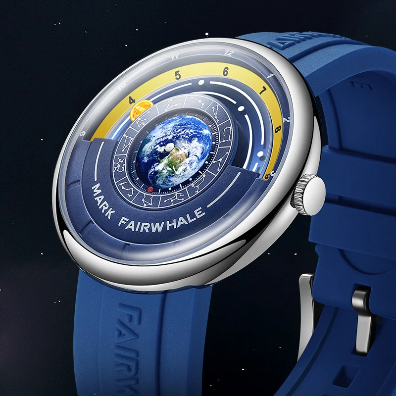 Diversified-Blue-Planet-Quartz-Watches-Men-Latest-12-Constellations-Sun ...