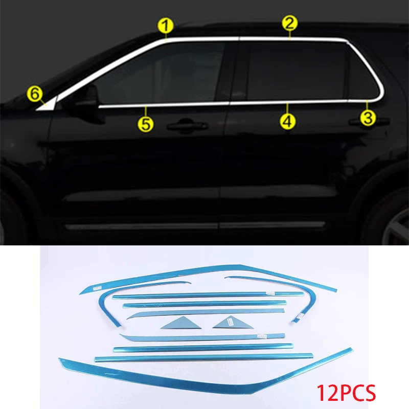 Mudguards For Ford Explorer 2011 2012 2013 2019 Stainless steel Chrome ...