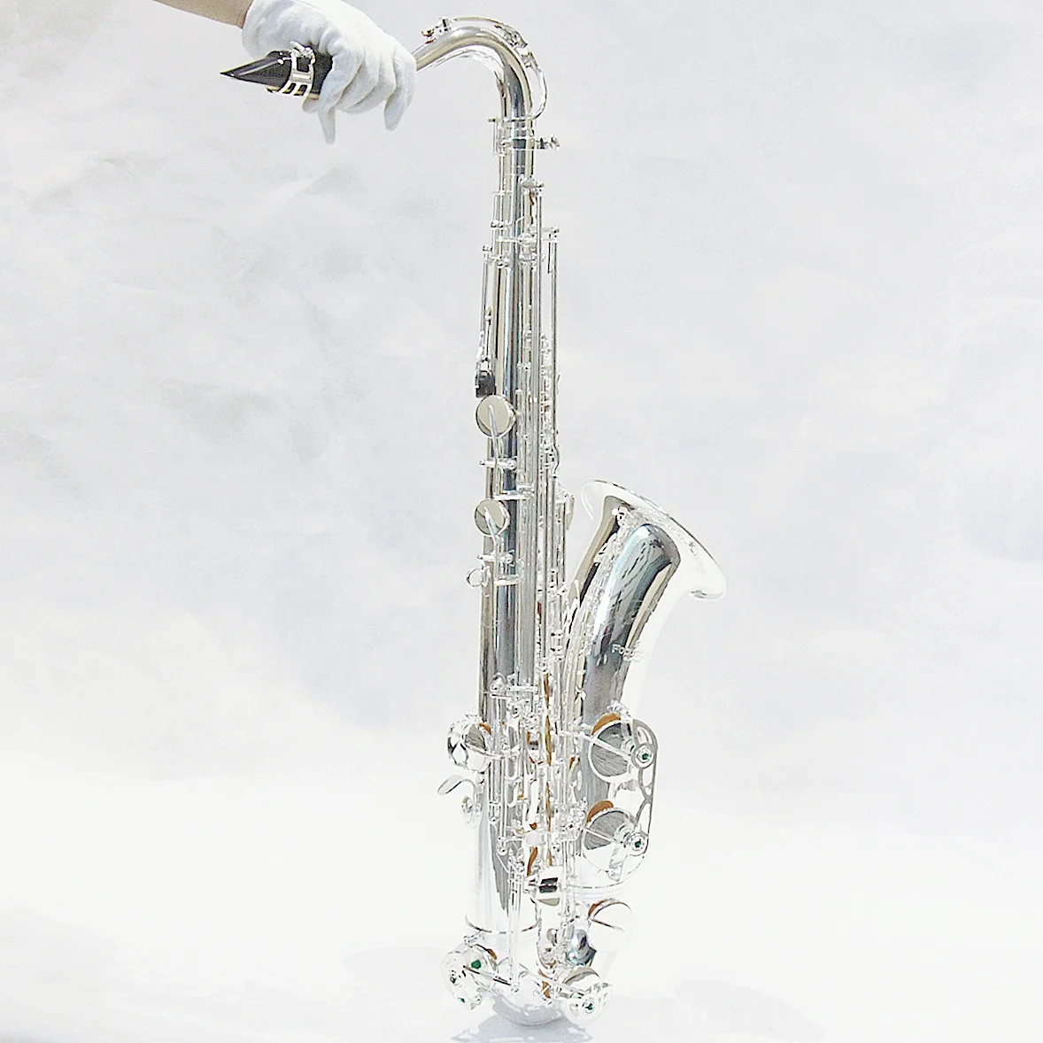 Factory-price-wholesale-tenor-saxophone-professional-brass-body-silver ...