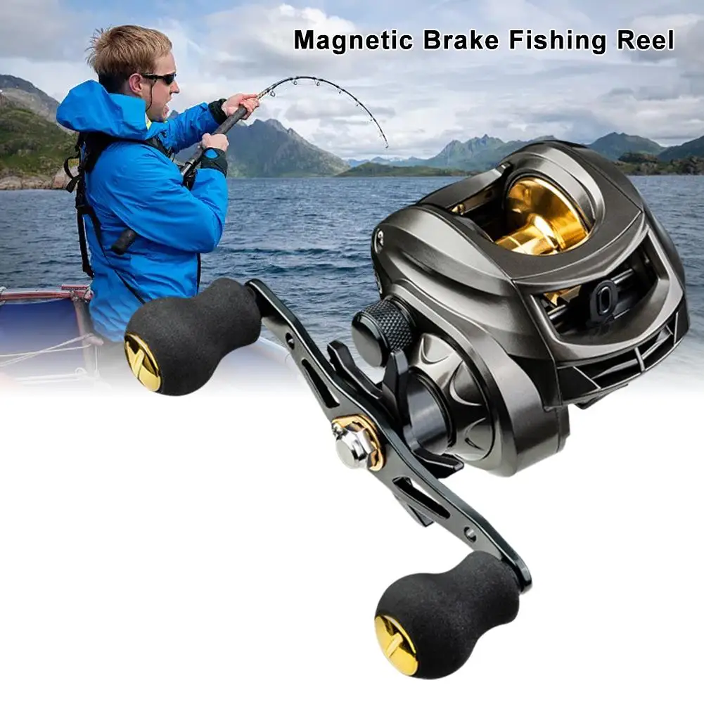 Magnetic-Brake-Fishing-Reel-Rotating-Button-12-Gears-Baitcasting ...