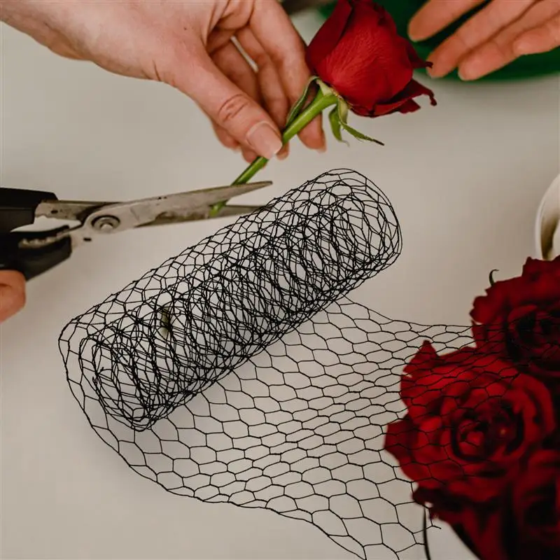 1pc-Flower-Arrangement-Chicken-Wire-Mesh-Iron-Glow-Decorations-Net ...