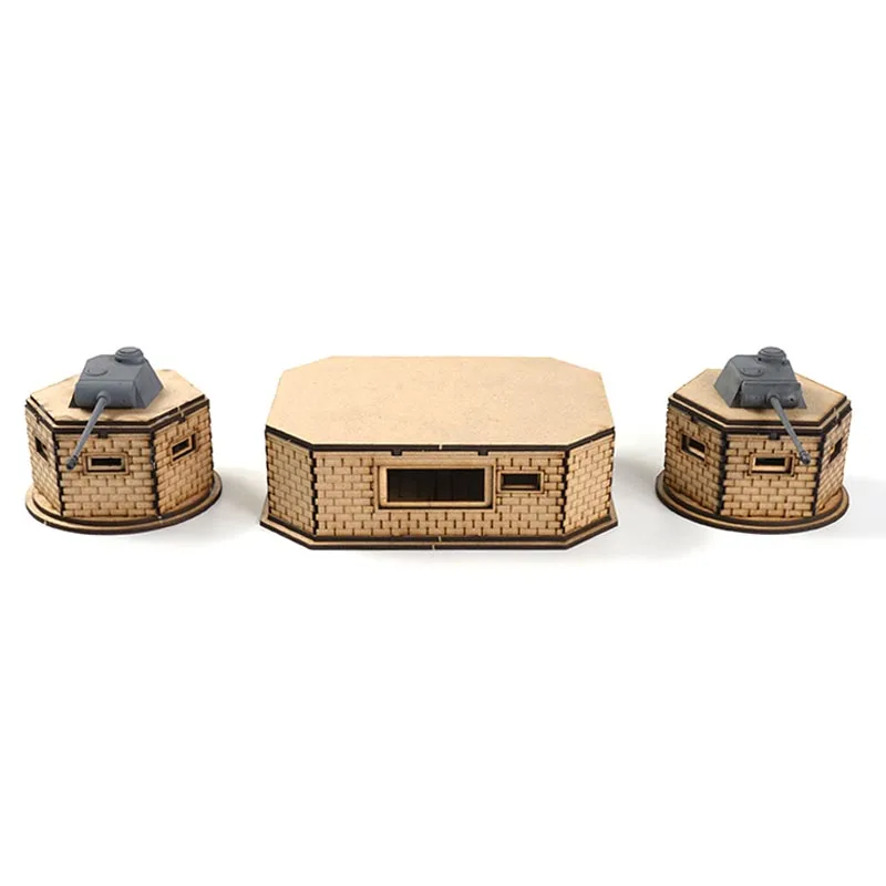 Wooden Assembly Model | Model Kits Bunkers | Build Bunker | 1 72 Bunker ...