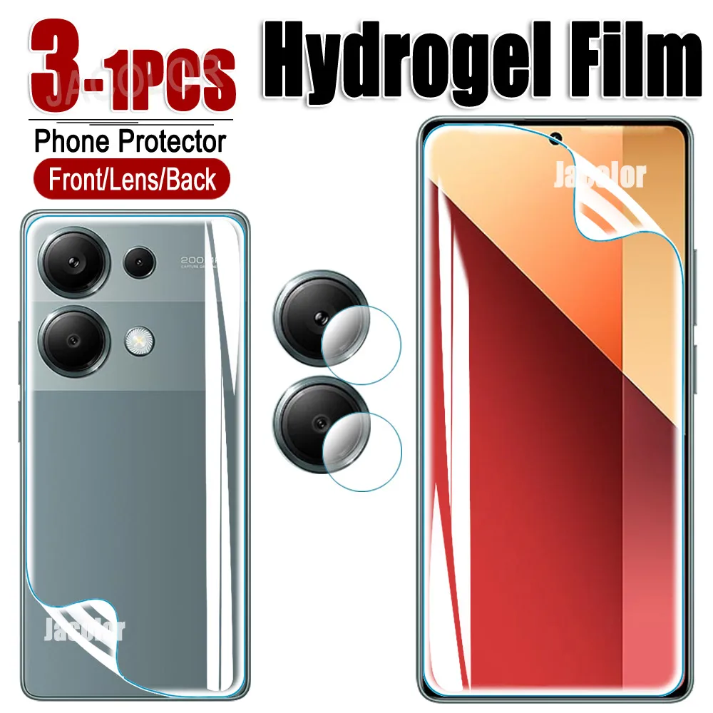 Hydrogel Film For Xiaomi Redmi Note 13 Pro+ 12 Pro Speed 4G/5G Screen ...