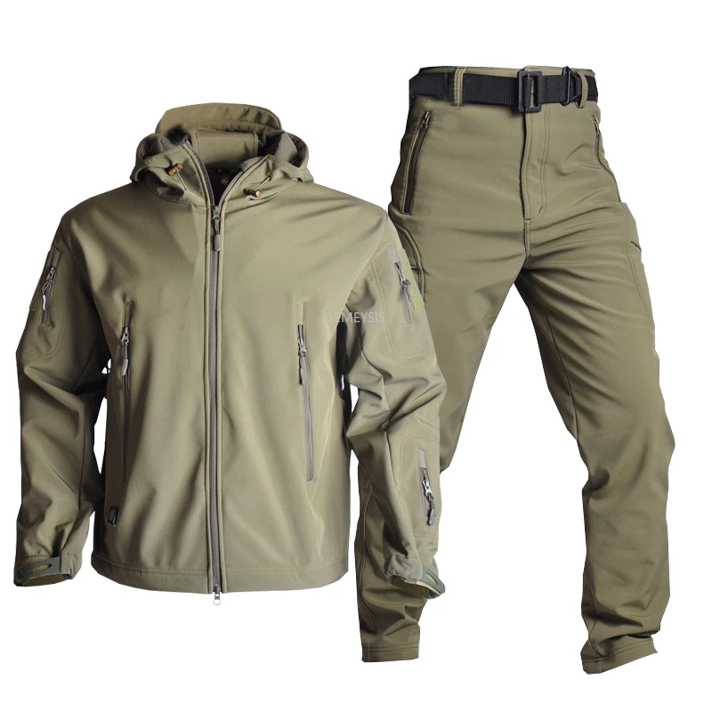 Windproof-Jacket-Pants-Airsoft-Paintball-Camouflage-Softshell-Clothes ...