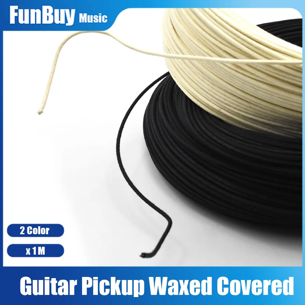 1M-Waxed-Covered-Pre-tinned-7-strand-Pushback-Vintage-style-Guitar-Wire ...