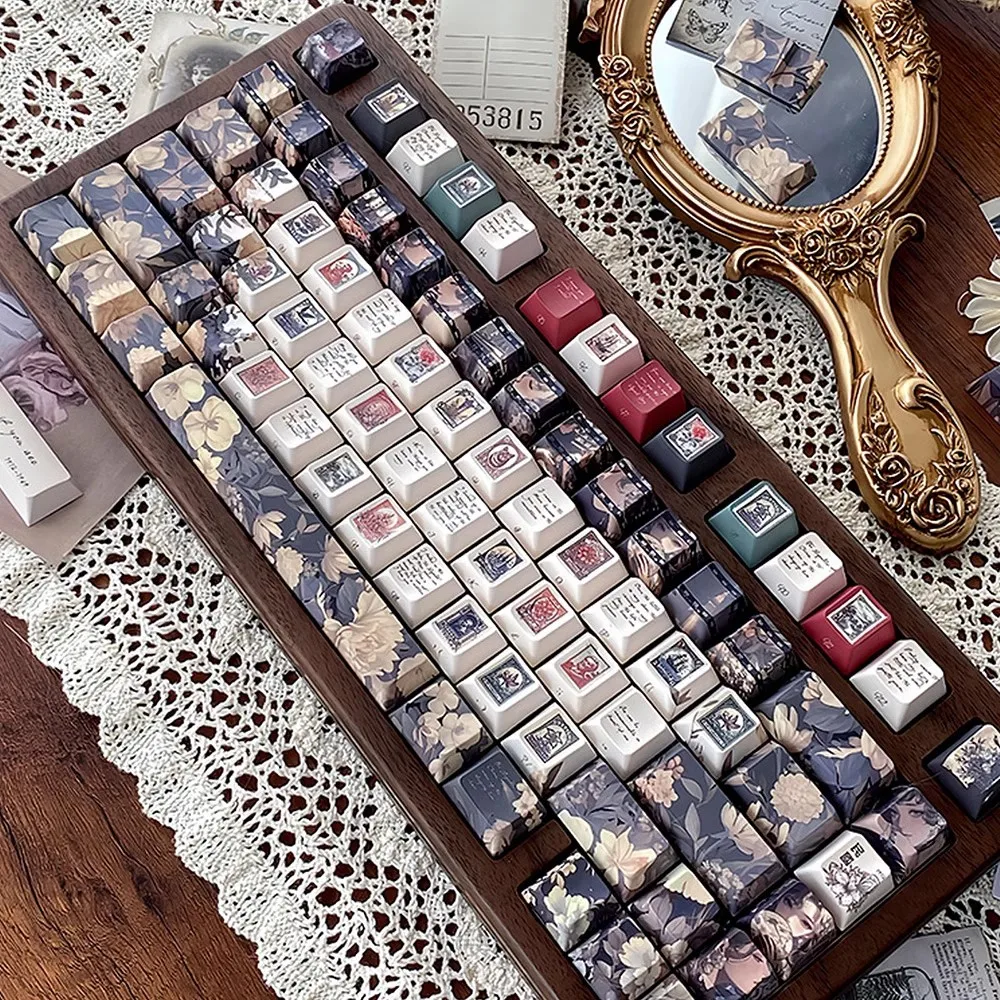 145-Keys-set-Old-Shanghai-Keycaps-PBT-Dye-Sublimation-Key-Caps-Cherry ...