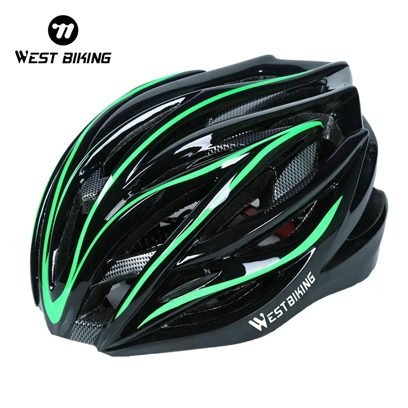 WEST BIKING MTB Bike Helmet Adjustable Ultralight Racing Outdoor ...