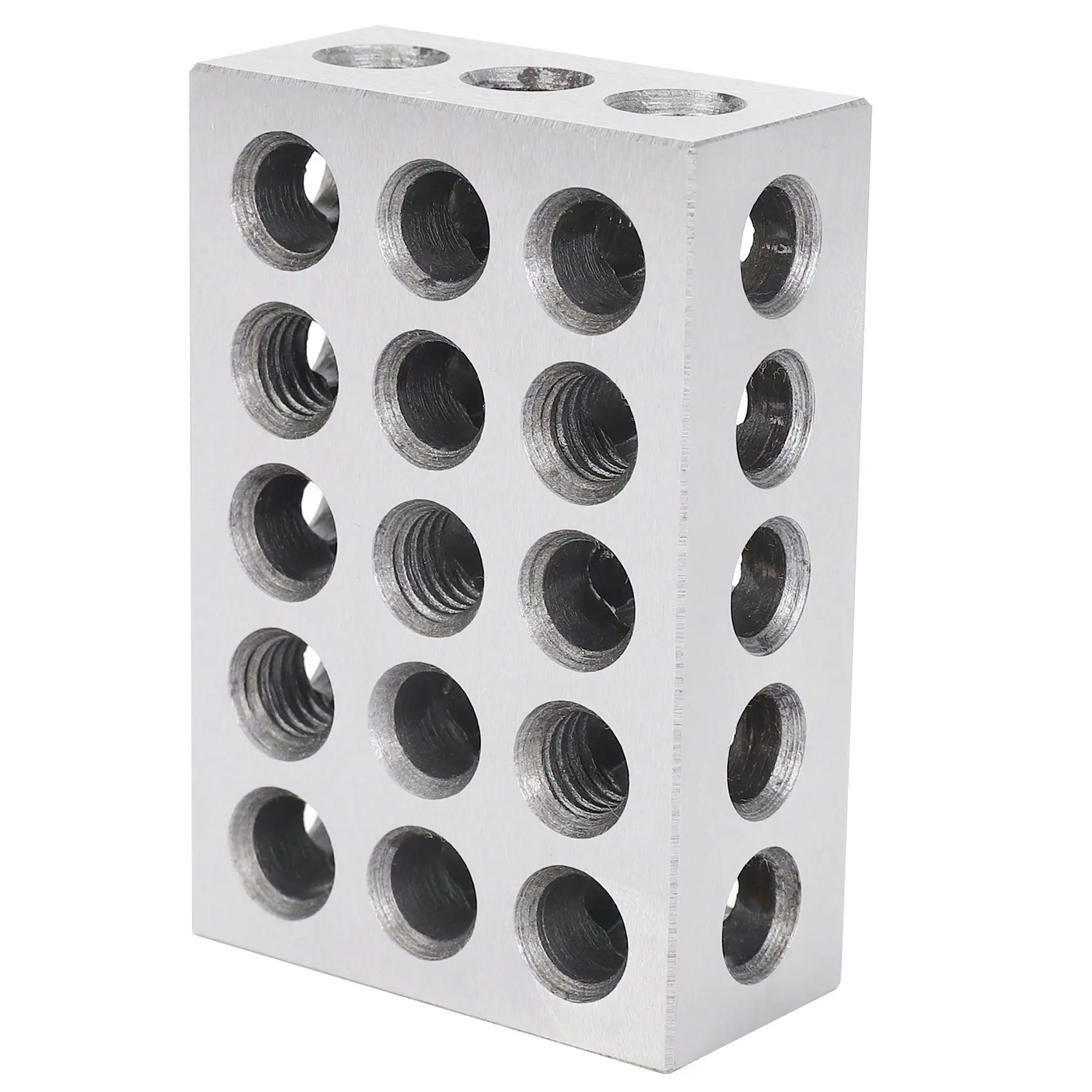 2Pcs-25x50x75mm-Hardened-Steel-Blocks-23-Holes-Parallel-Clamping-Block ...