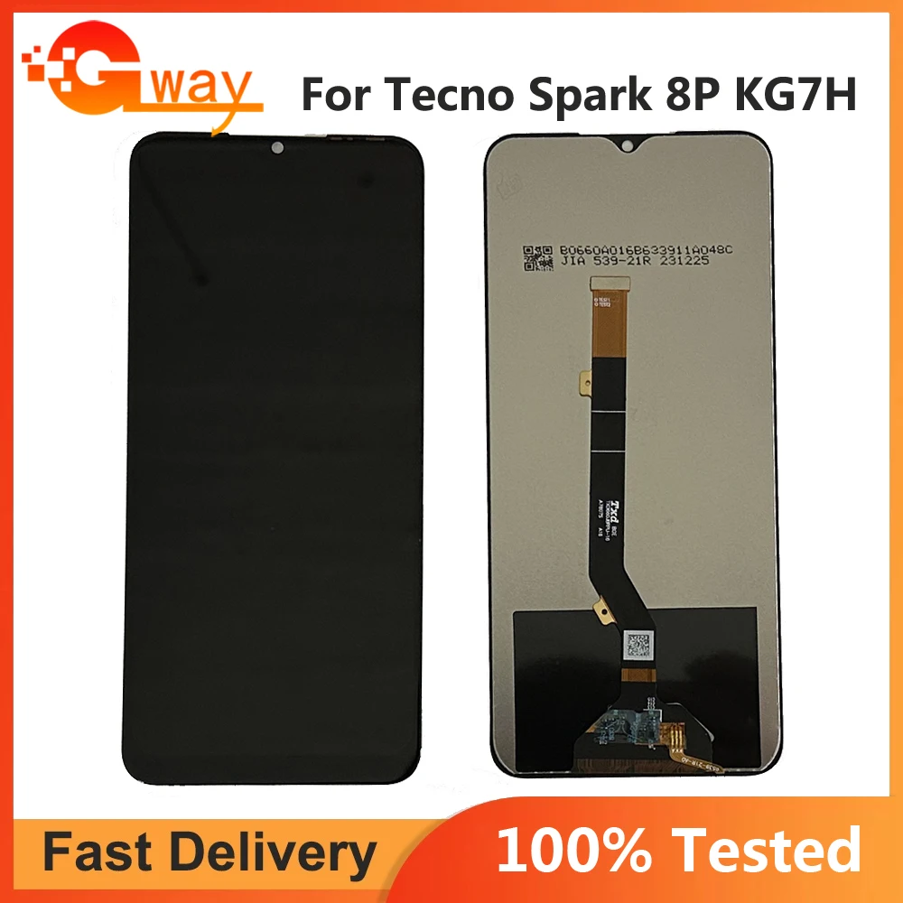 6-6-For-Tecno-Spark-8P-LCD-KG7-KG7H-KG7n-Display-Touch-Screen-Digitizer ...