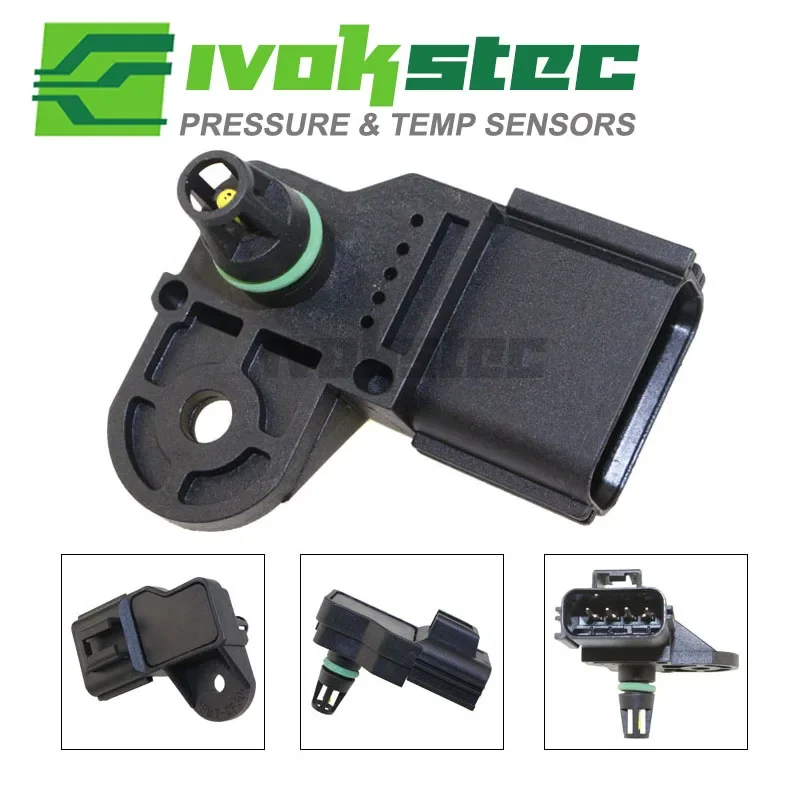 3Bar-Intake-Air-Manifold-Turbo-Boost-Pressure-MAP-Sensor-For-06-14-Ford ...