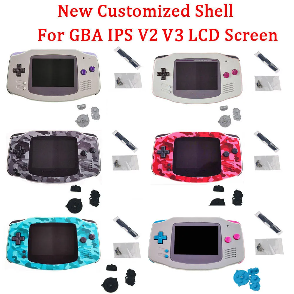 New-IPS-Shell-for-GBA-IPS-V2-V3-LCD-Screen-Kits-Shell-Case-for-GAMEBOY ...