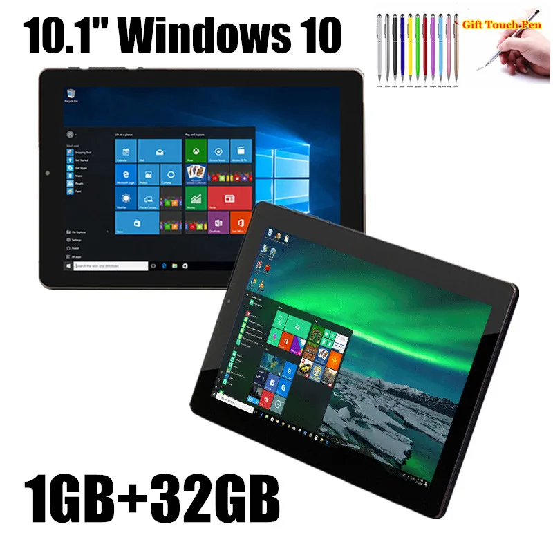 Ready Stock 10 Tablet Pc 10.1 Inch 1g+32g 10q Windows 10 Gift Bluetooth ...