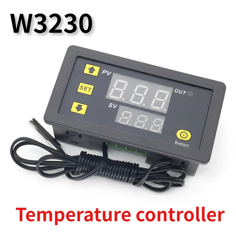 W3230-Mini-Digital-Temperature-Controller-12V-24V-220V-Thermostat-Regulator-Heating-Cooling ...