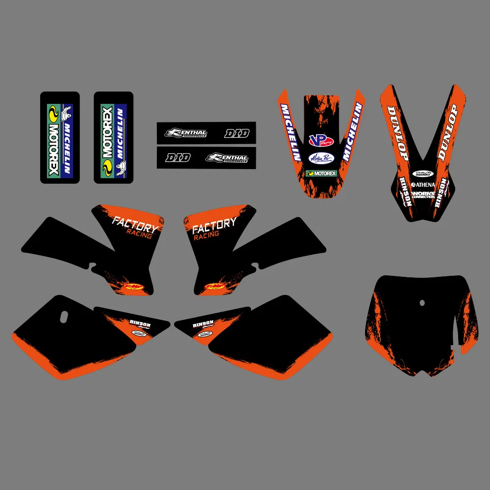 Kit Stickers Ktm 2007 | Kit Stickers Ktm 2002 | Ktm 50 2002 Graphics ...