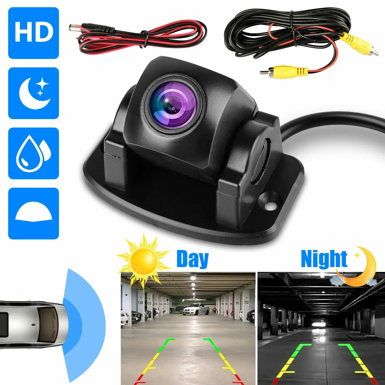 Car-Backup-Camera-Rear-View-Reverse-Camera-Universal-For-Pickup-Truck ...