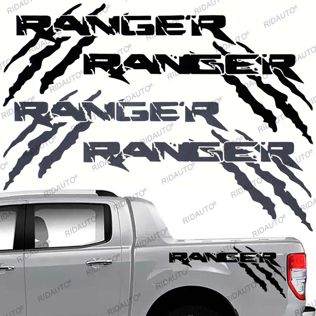 Decor-Cover-Decal-Auto-Tuning-Decoration-For-Ford-Ranger-Raptor-XLT-XL ...
