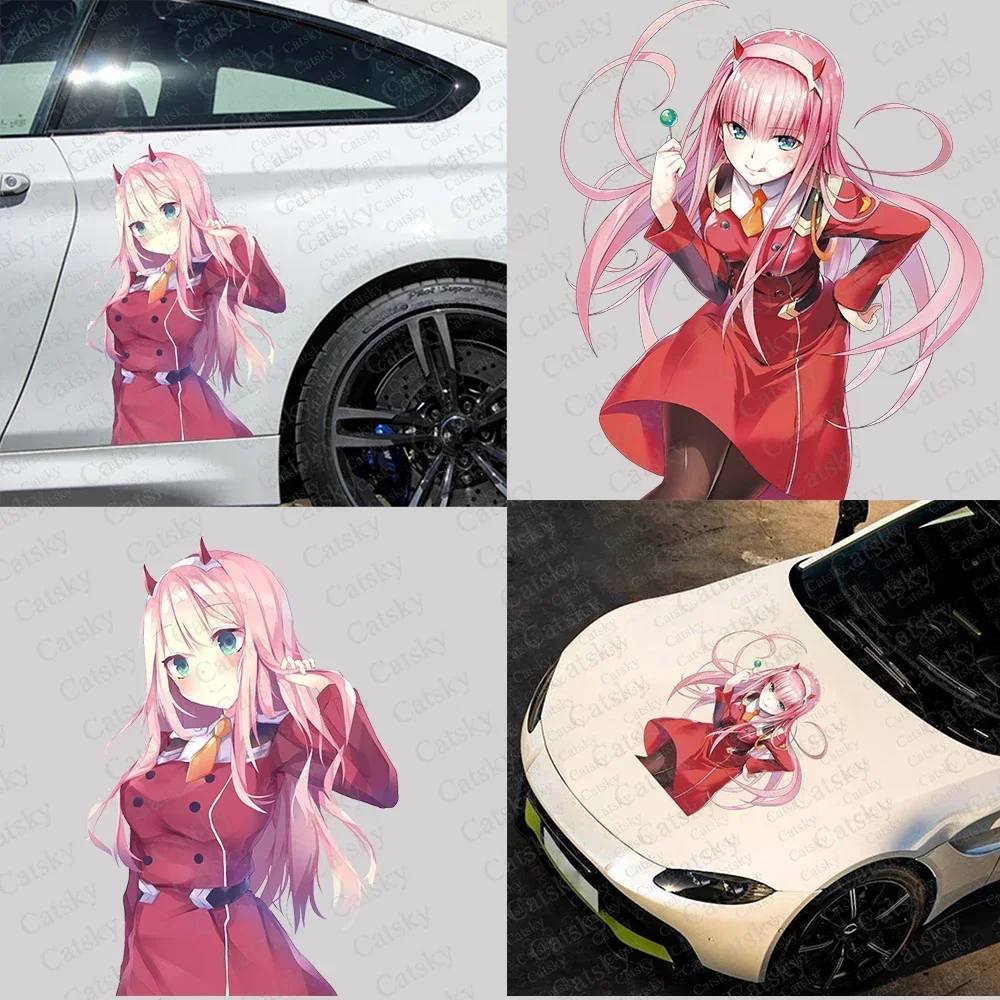 zero-two-anime-car-sticker-hood-car-decal-graphic-pattern-color-car ...