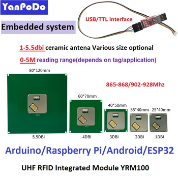 Yanpodo TTL USB UART Interface UHF RFID Reader Module Raspberry Pi RFID ...