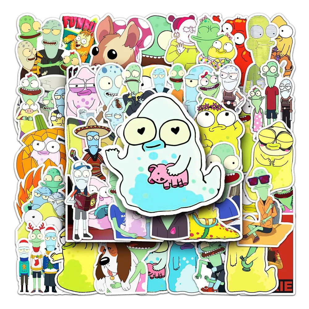 10-30-50pcs-Funny-Animated-Solar-Opposites-Stickers-For-Toys-Luggage ...