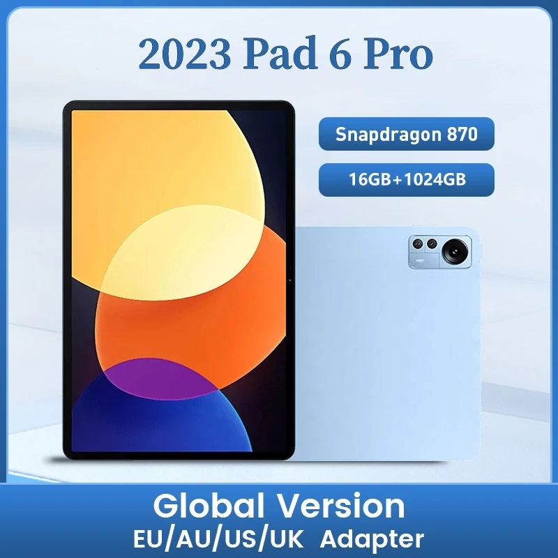 Newest-Original-Global-Android-Tablet-Pad-6-Pro-Android-12-Snapdragon ...