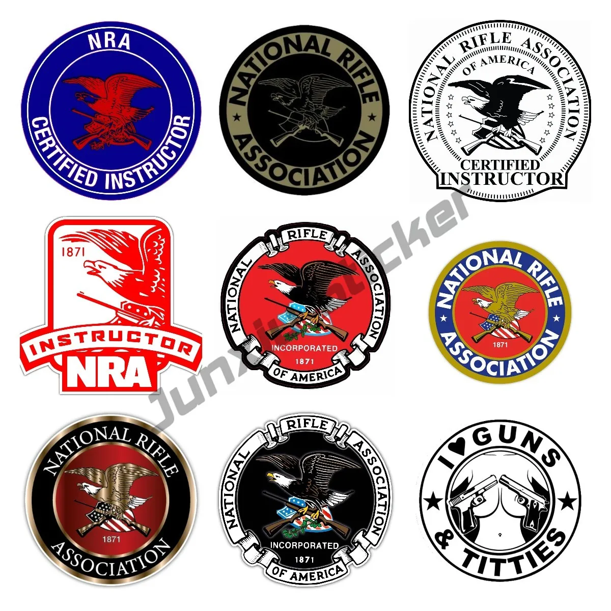 Cover-Scratch-Car-Stickers-National-Rifle-Association-NRA-Decal ...