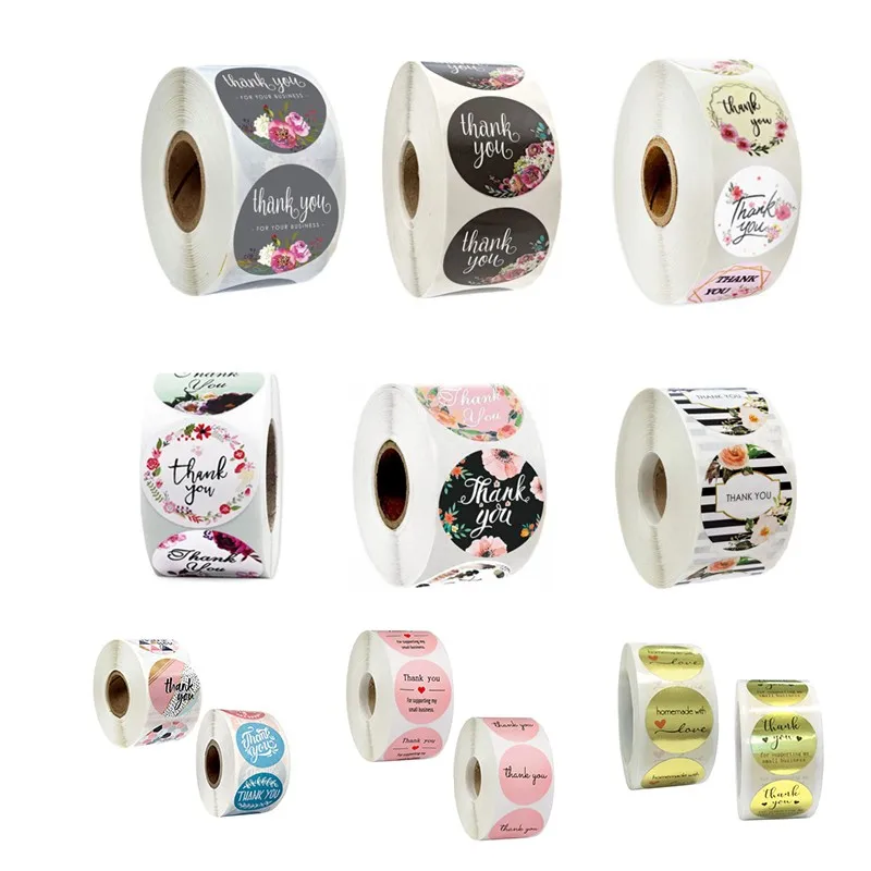 Sealing Stickers | Label Paper | Stationery Sticker - 500piece 1 Roll ...