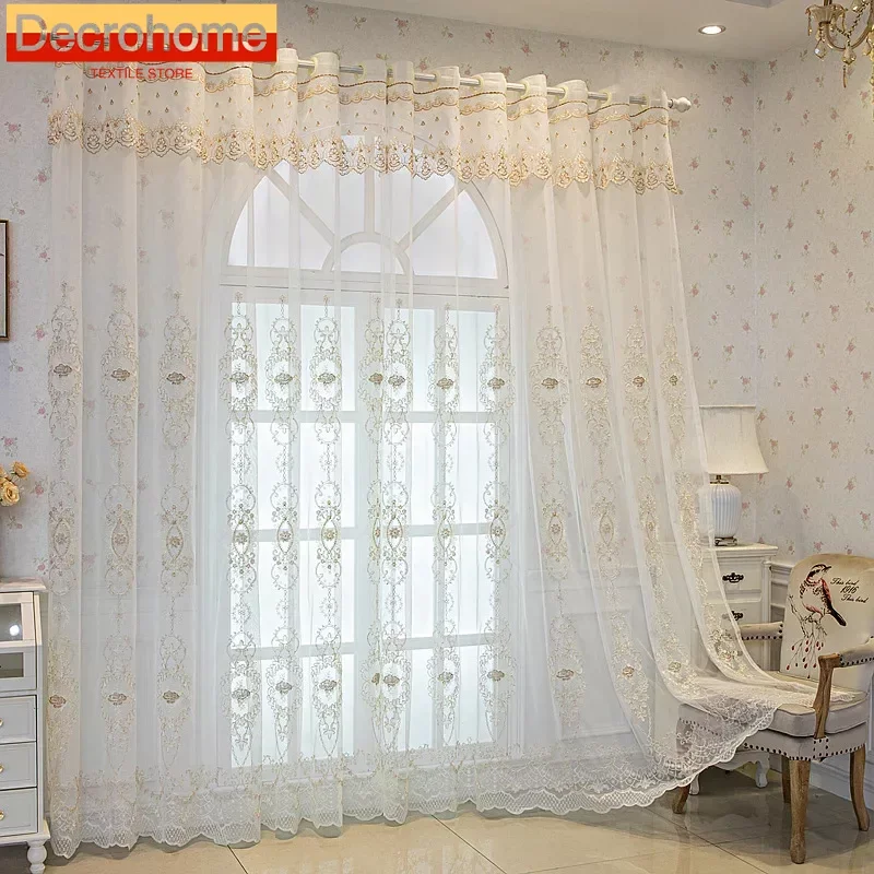 Three-Dimensional-Embroidered-White-Screen-Screen-Living-Room-Bedroom ...