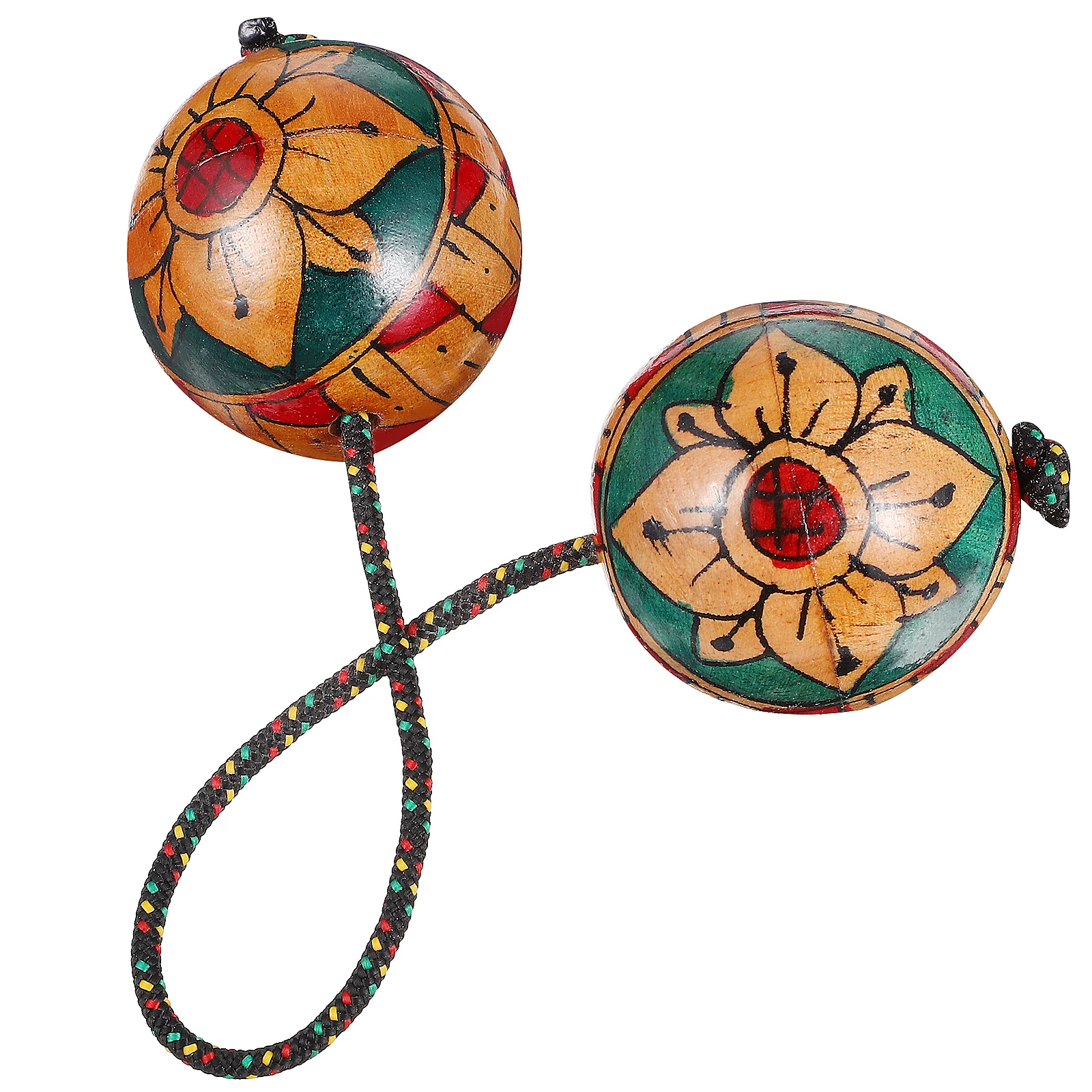 Bolas-de-madera-de-huevo-pintadas-a-mano-de-estilo-Maracas-de-ritmo ...