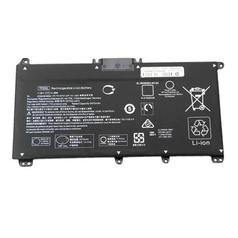 TF03XL Laptop Battery for HP Pavilion 15-CC 14-bf048TX 14-ce0027TX TPN ...