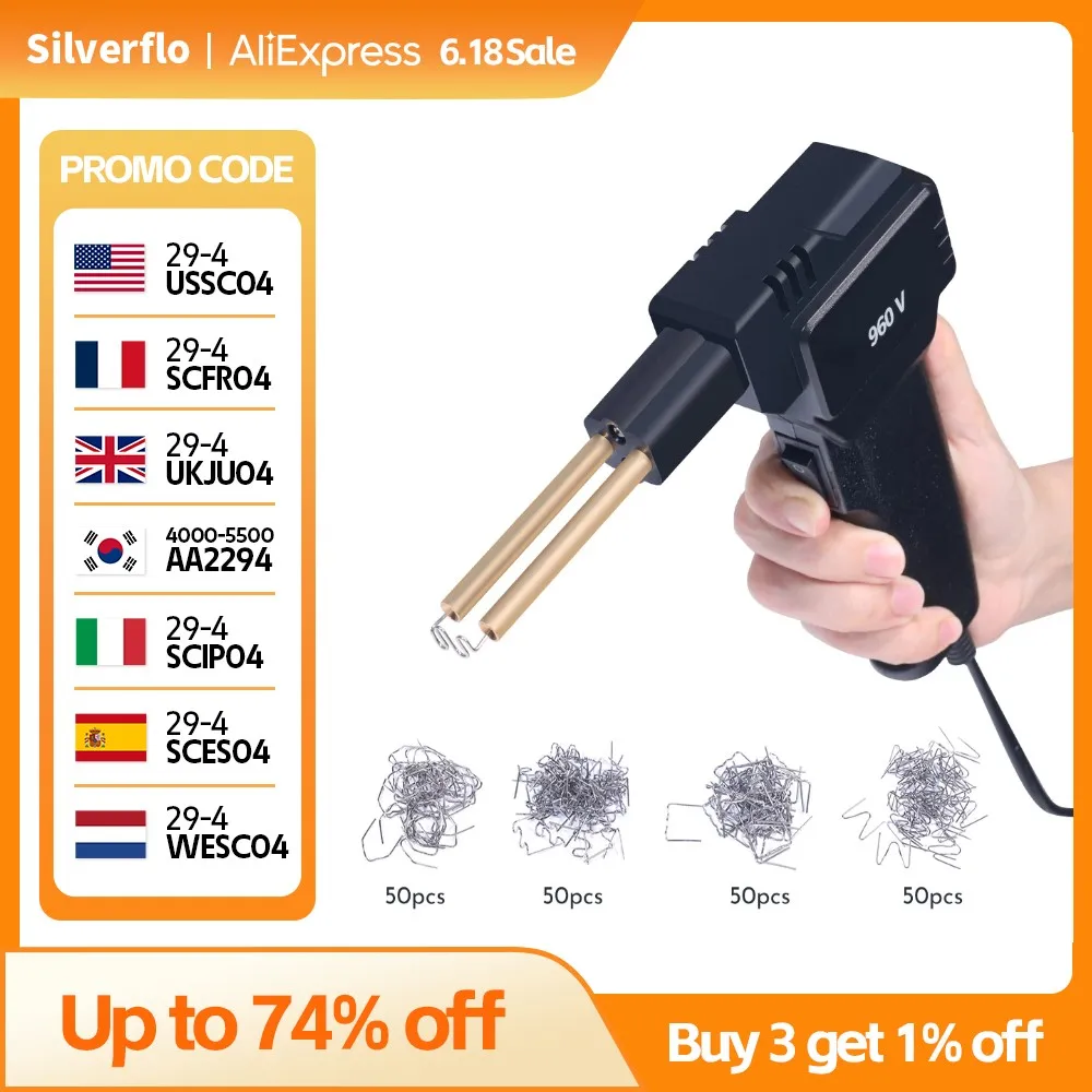 Silverflo-960-V-Plastic-Welder-Rapid-Heating-Plastic-Welding-Gun-Hot ...