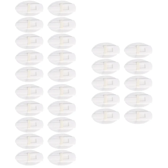 30 pcs Urinary Catheter Fixation Stickers Fixing Catheter Stickers (White)