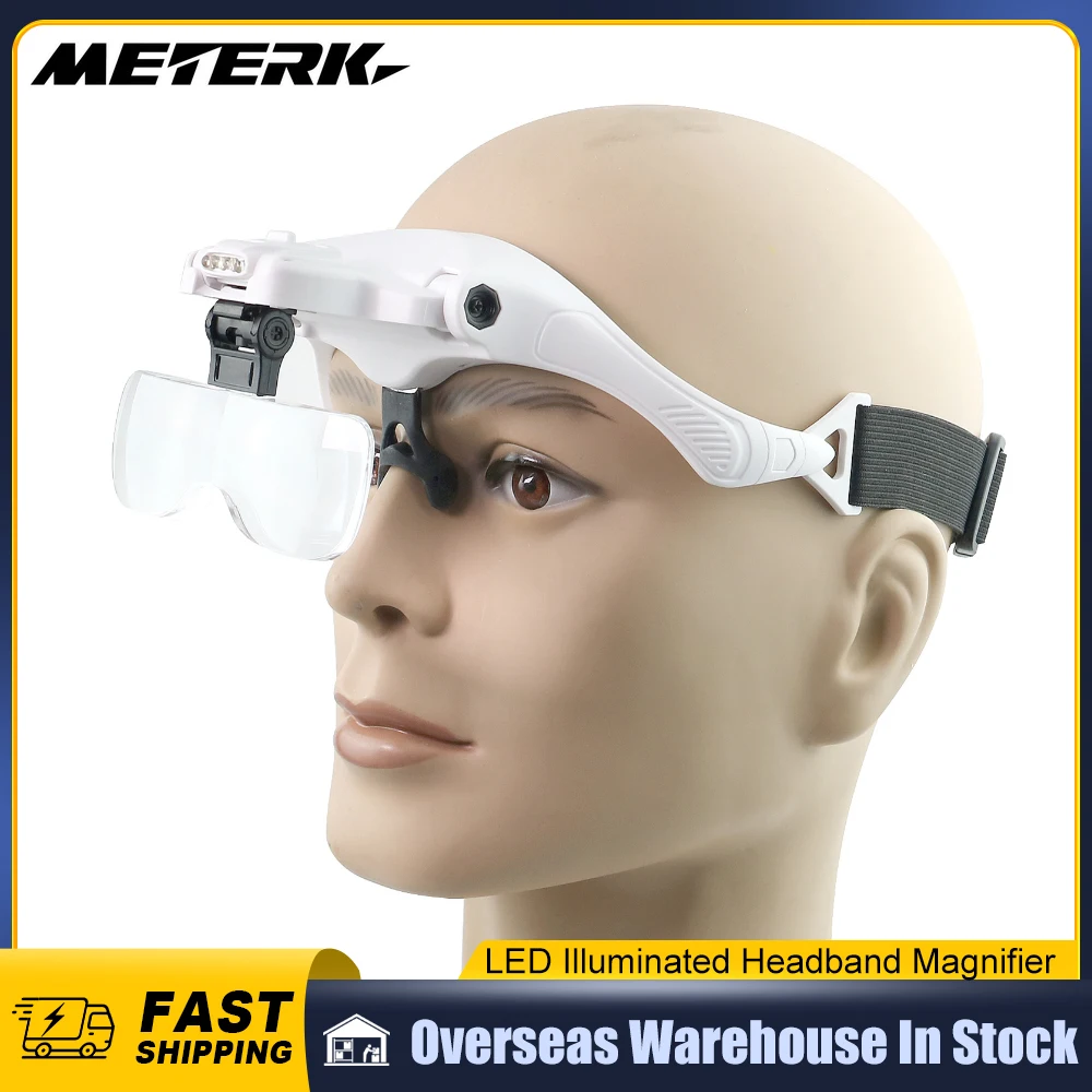 LED-Illuminated-Headband-Magnifier-5-Detachable-Lens-1-0X-3-5X ...