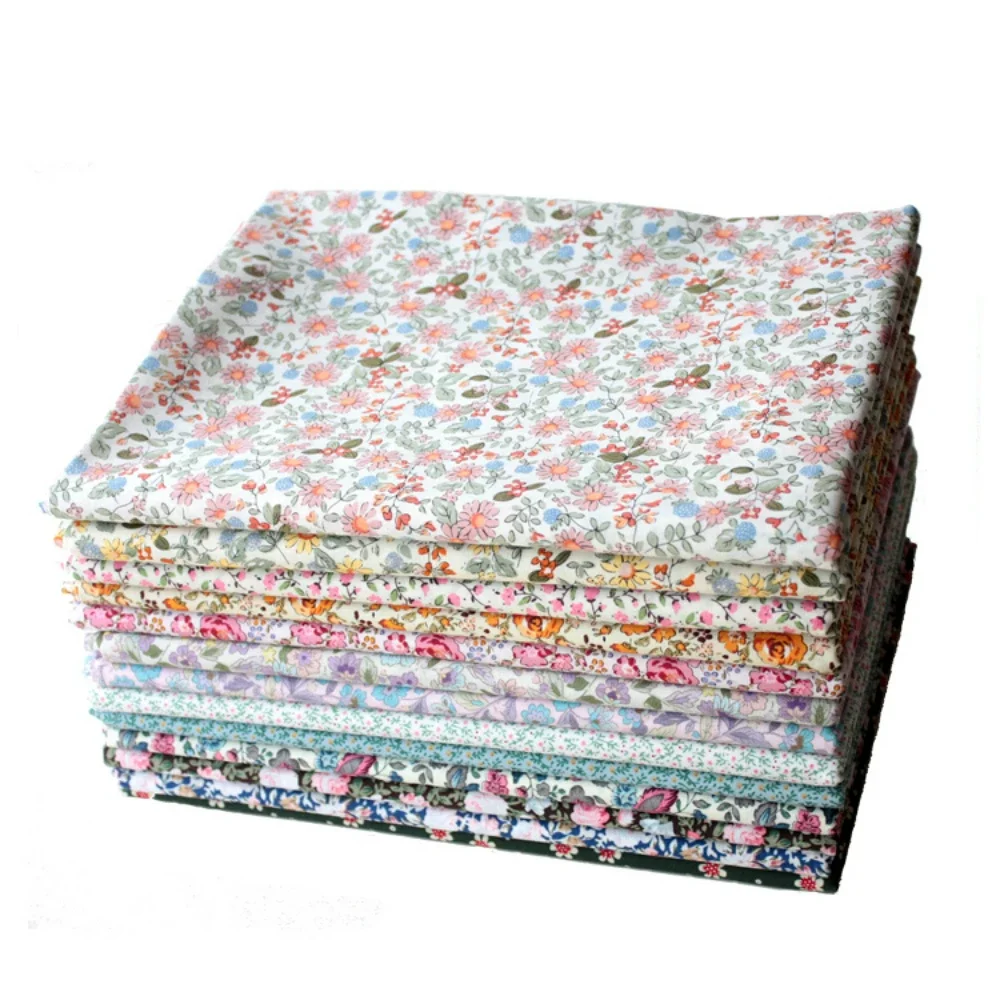 148x50cm-Fresh-Soft-Small-Floral-Cotton-Sewing-Fabric-Making-for-Dress ...