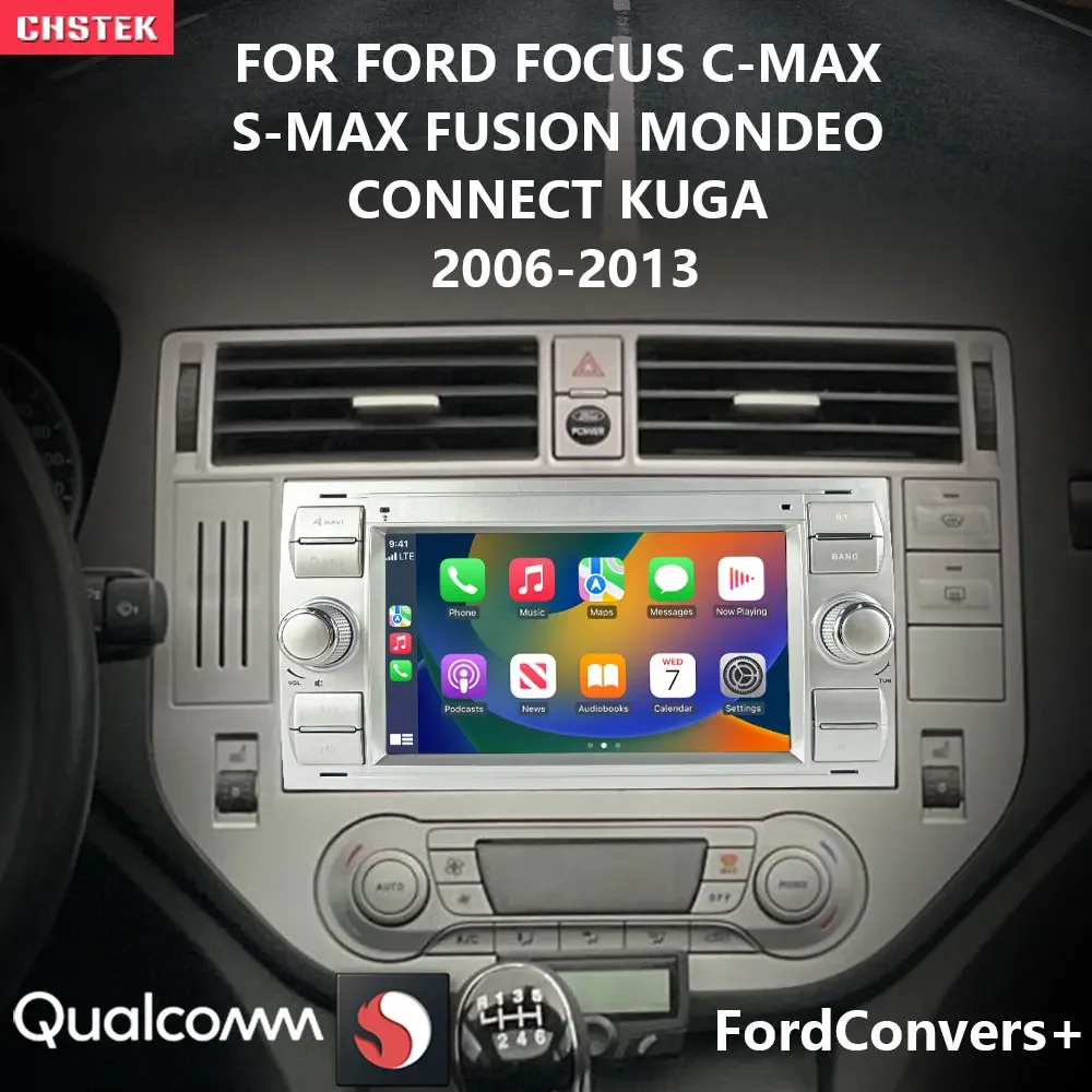 CHSTEK-Car-Radio-Multimedia-DVD-Carplay-Android-Convers-4G-for-Ford ...