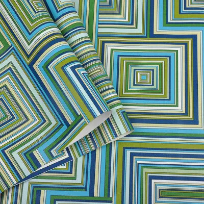 Modern Geometria Labirintus Falkapocs -Tekercs Vízálló Retroflex Minta ...