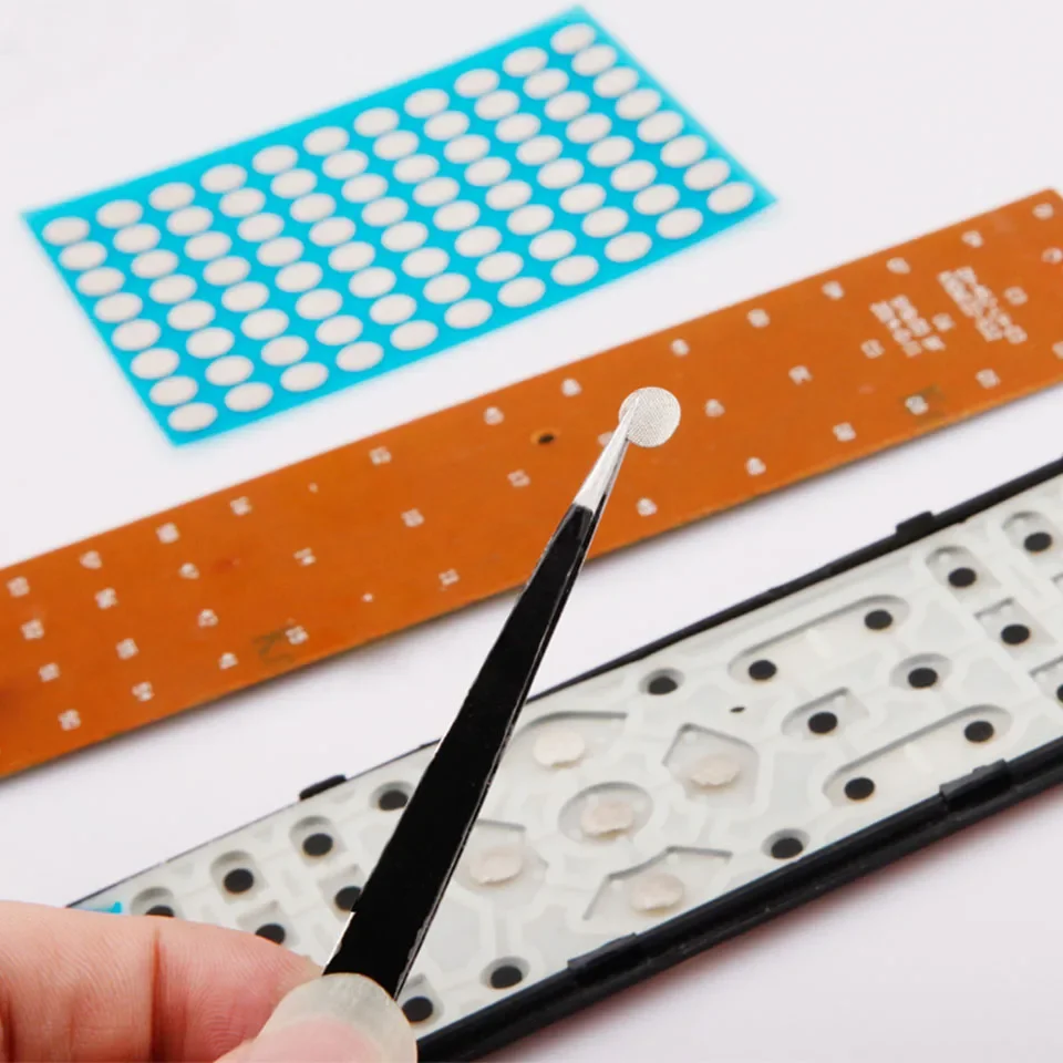 Tape-4-6mm-Button-repair-tape-Circular-Remote-Control-Key-Touch-Button ...