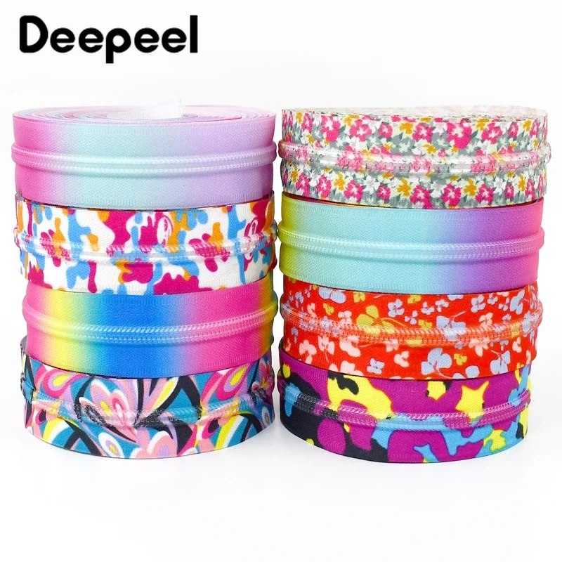 2-3-5Meters-5-Nylon-Zipper-Tape-Zip-Coil-for-Bag-Jacket-Garment-Zippers ...