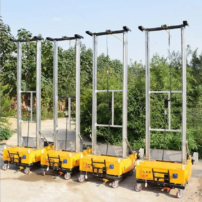 Automatic-Wall-Spraying-Plaster-Machine-Wall-Wiping-Machine-Wall ...