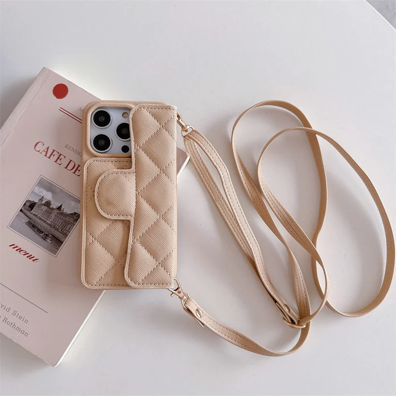 Crossbody-PU-Leather-Phone-Case-for-IPhone-15-14-Plus-13-Mini-12-11-Pro ...