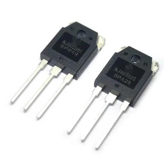 1PCS/Lot 100% Real Original New NJW0281G NJW0302G 15A 250V 150W NPN PNP ...