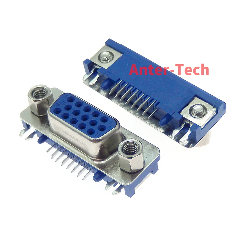 VGA interface 3.08 DB15 Three rows of 15PIN holes Ultra-thin female ...